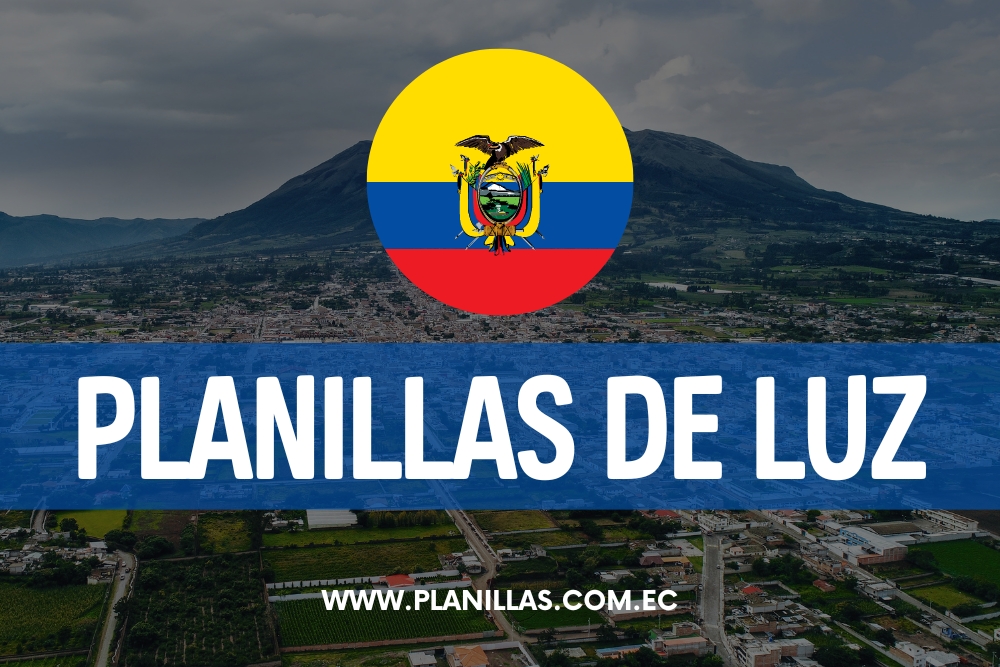Planillas de Luz en Ecuador 《 Consulta y Descarga 》 ️